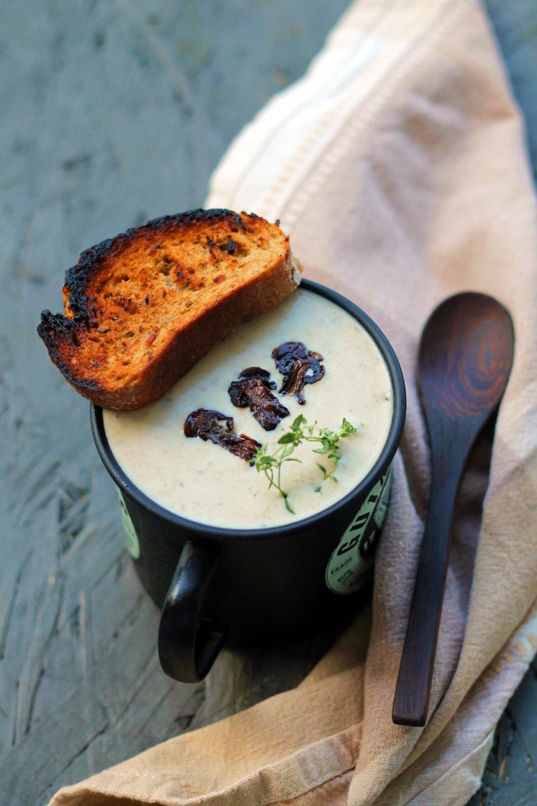 Supa crema din mix de ciuperci - PrajiturEla